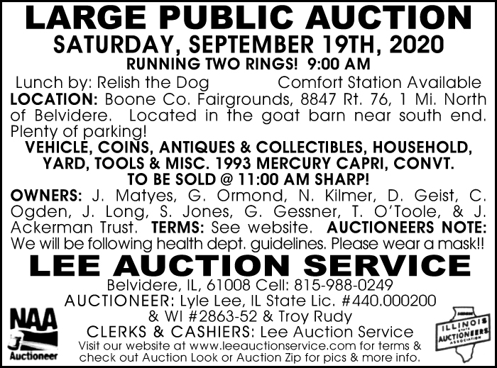 Auctions | Boone County Shopper